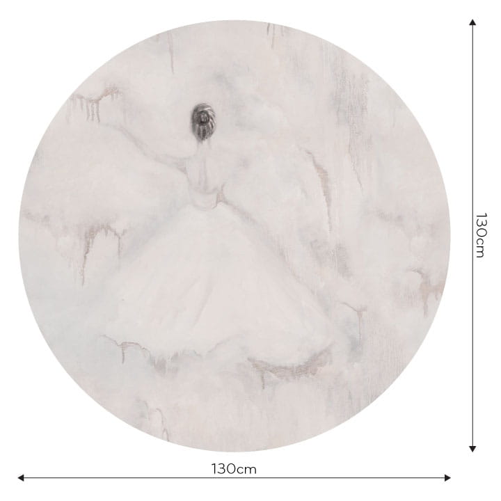 Wall Art Dots Lady Light - cena i opinie - Sklep otoWnętrze.pl